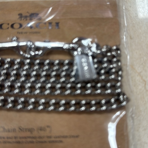 Coach | Accessories | Coach 46 Chain Strap Detachable Curbchain Version ...